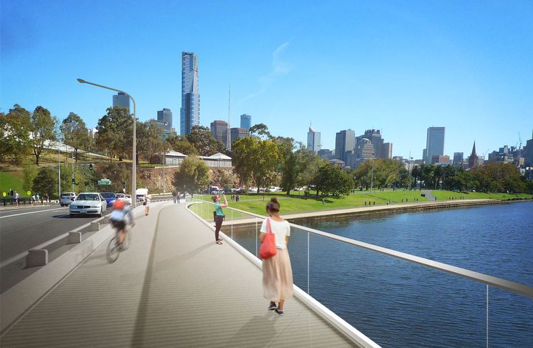 Designs for Swan Street Bridge upgrade unveiled | ArchitectureAu