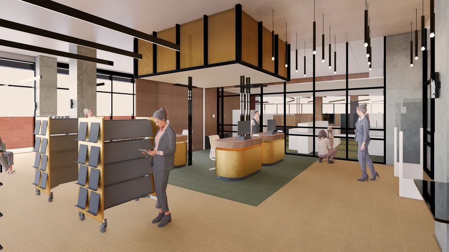 First look at designs for new Melbourne community hub | ArchitectureAu