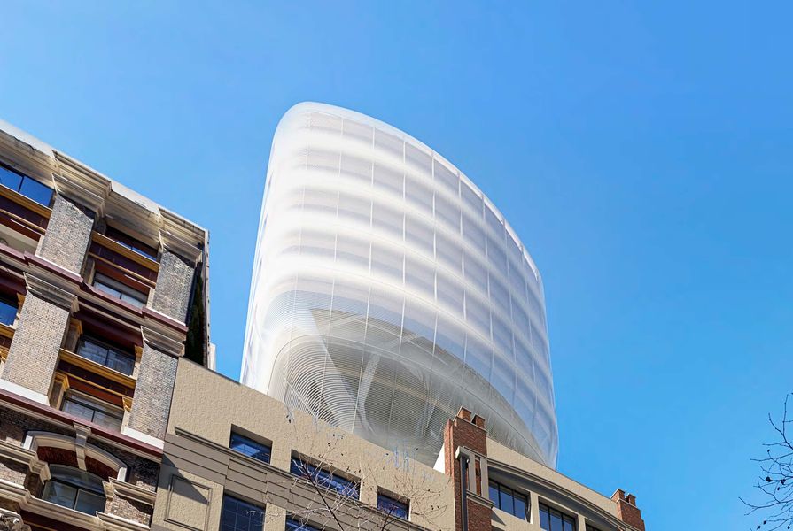 FJMT designs seven-storey ‘cloud’ over heritage buildings in central ...