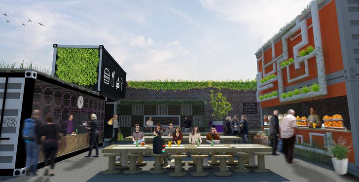 Melbourne pop-up market | ArchitectureAu