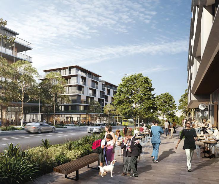New 20-year vision for northern Sydney suburb | ArchitectureAu