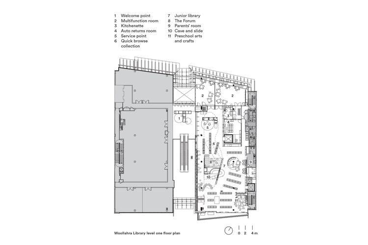 Jungle book: Woollahra Library | ArchitectureAu