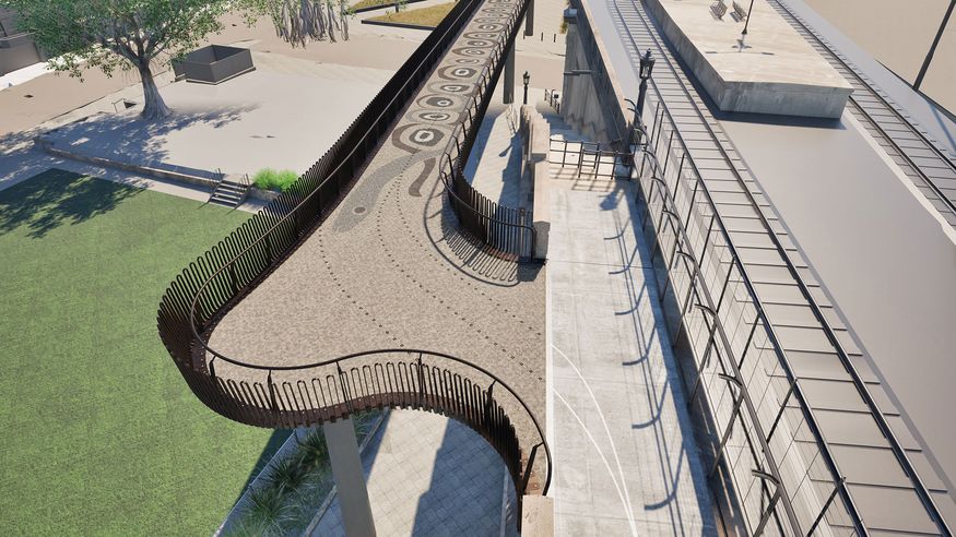 Major works commence on Sydney Harbour Bridge Cycleway | ArchitectureAu