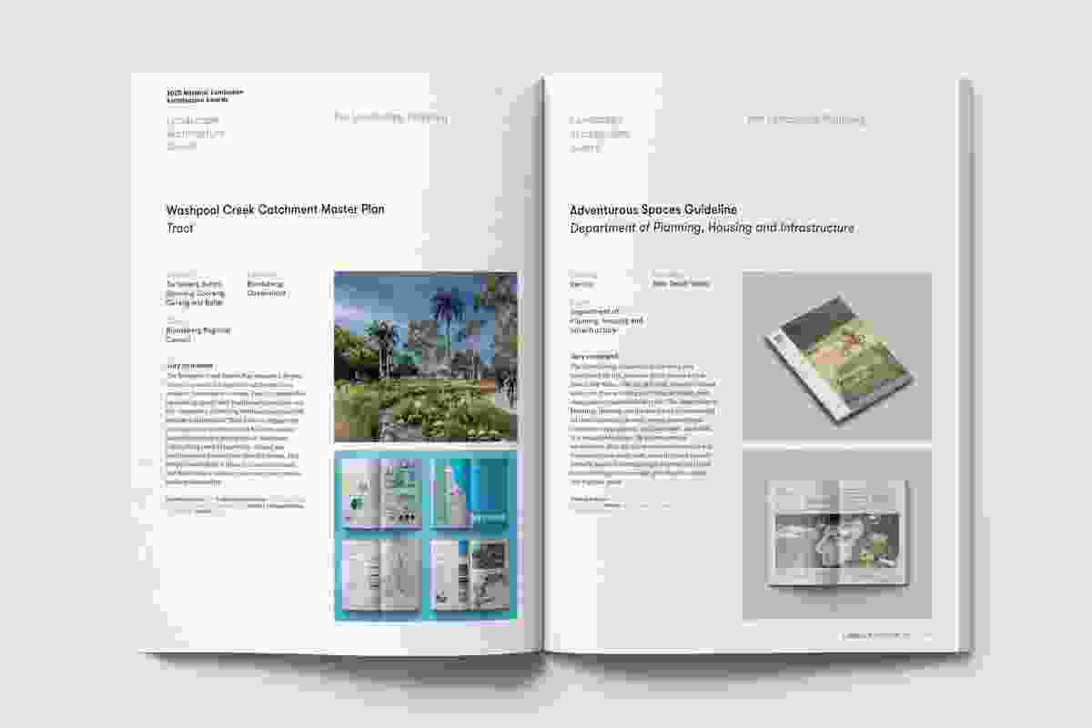 November issue of LAA – “2025 National Landscape Architecture Awards ...