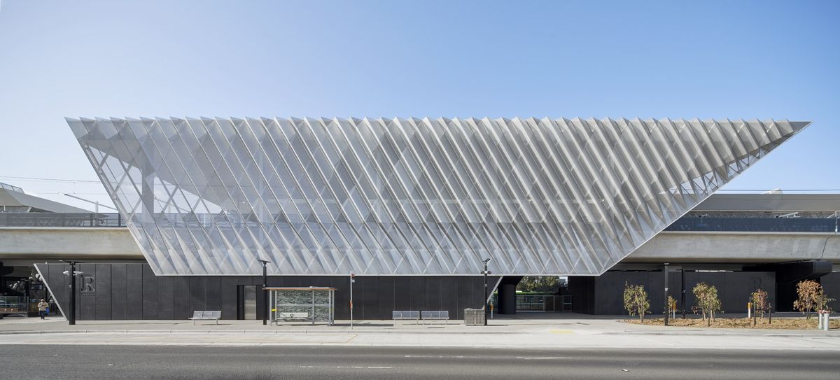 Suburban railway station recalls local history | ArchitectureAu