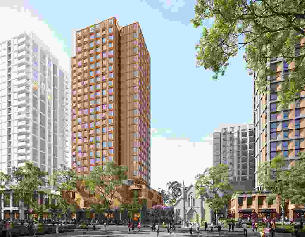 Over-station development at Waterloo Metro on exhibition with major ...