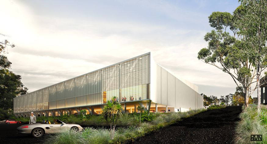 BVN designs Queensland State Netball Centre | ArchitectureAu