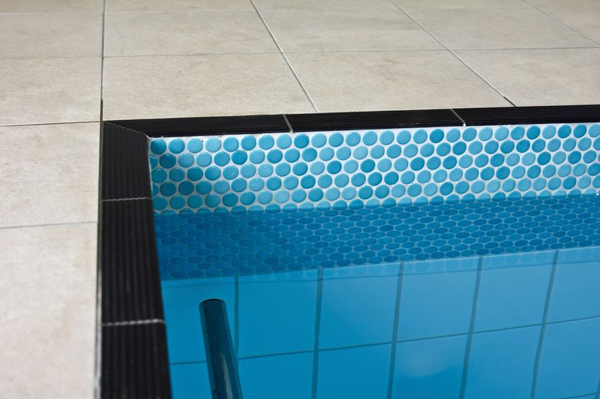 Jasba Loop circular mosaics by Klay Tiles and Facades | ArchitectureAu