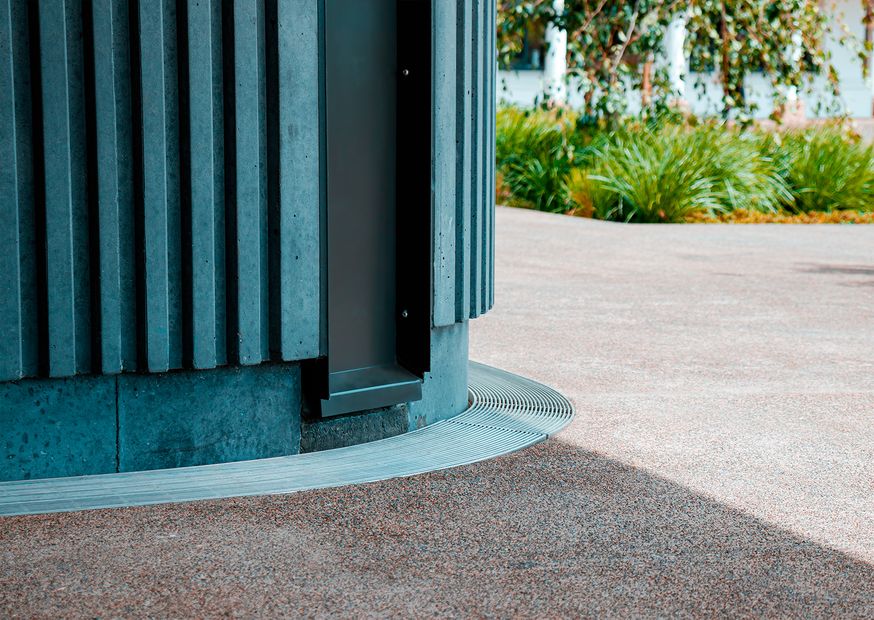 Allproof’s custom curved drainage solution for a new hotel | ArchitectureAu