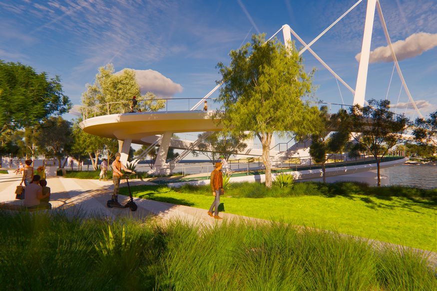 Two more green bridges for Brisbane | Landscape Australia