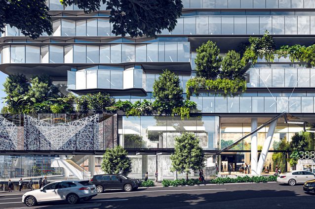 Blight Rayner designs Brisbane tower with interlocking geometries ...