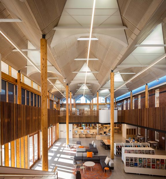 BVN completes new Marrickville Library and Pavilion | ArchitectureAu