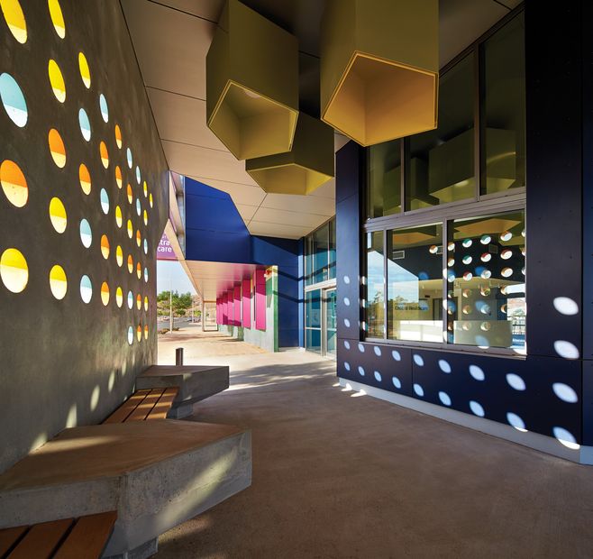 'Undeniable colour': Karratha Central Healthcare | ArchitectureAu