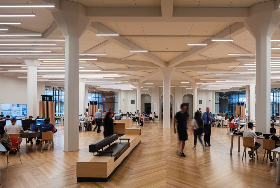 Architectural tapestry: State Library of Victoria Vision 2020 ...