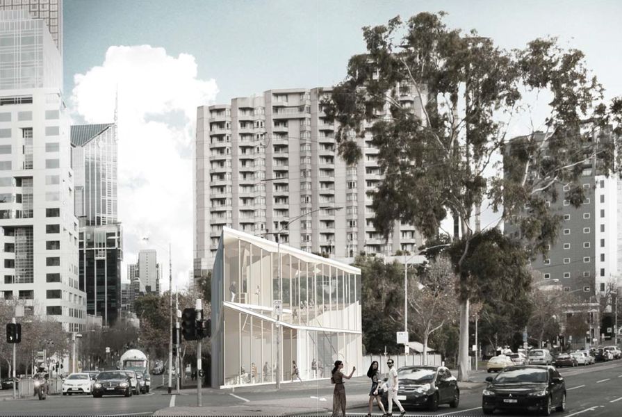 Big ideas for tiny Melbourne triangle site | ArchitectureAu