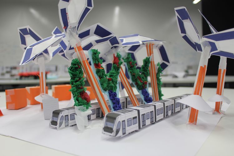 Junior designers take on Canberra light rail | ArchitectureAu
