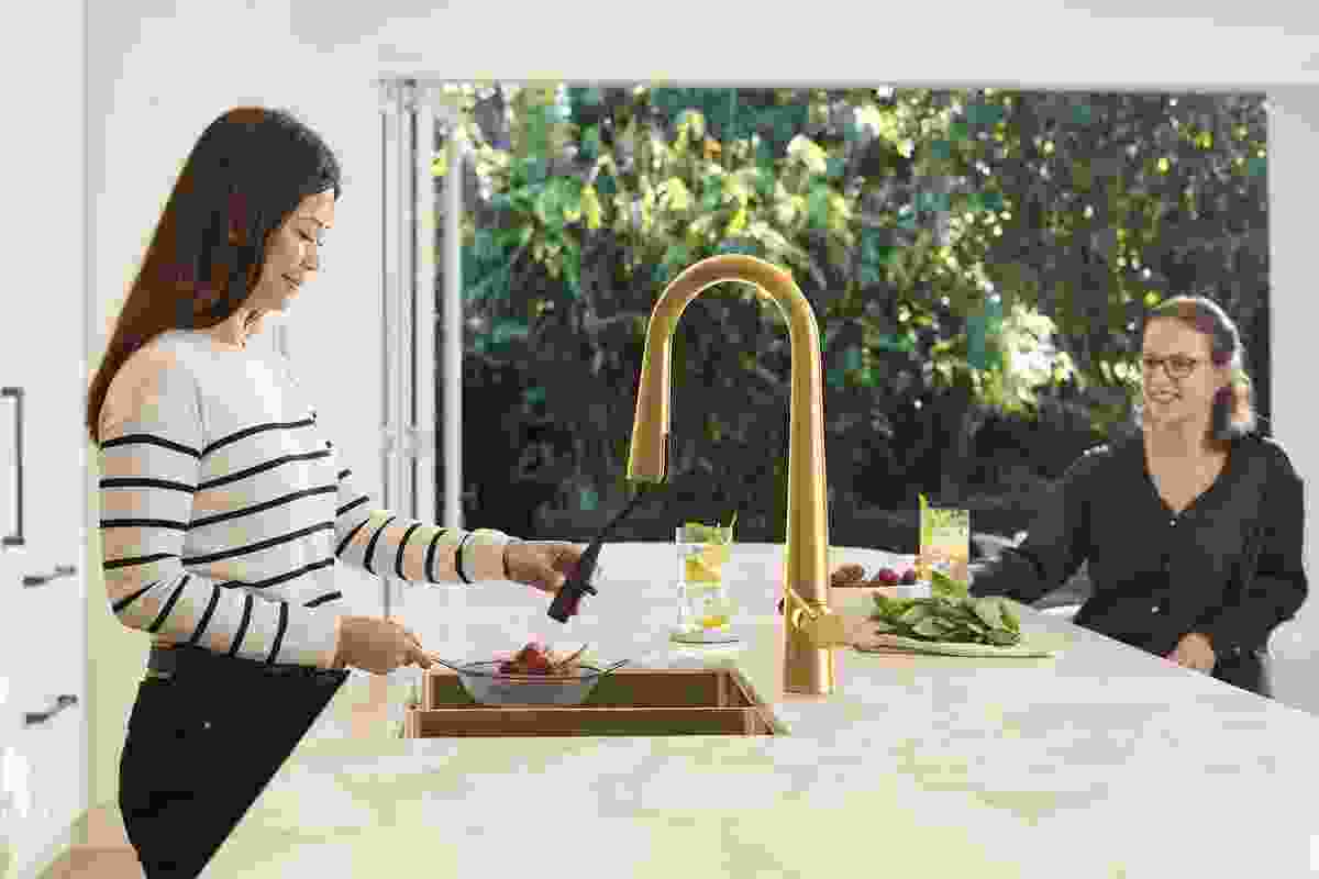 HydroTap Celsius Plus All-In-One Pull-Out tap by Zip Water | ArchitectureAu