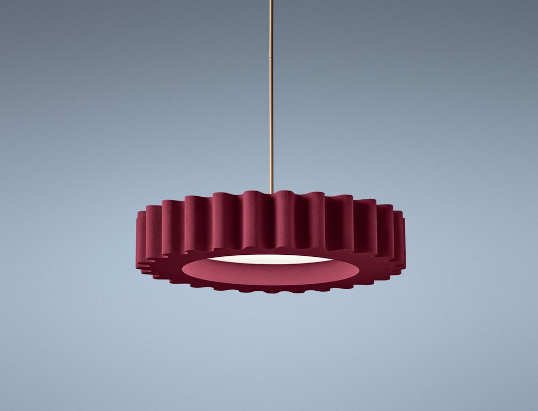 Opera acoustic pendant by Acustico Lighting | ArchitectureAu