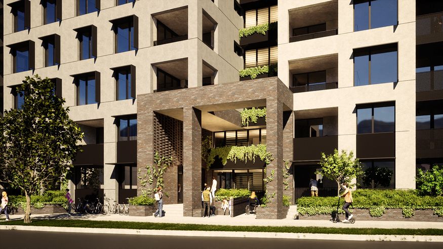 Application for Brisbane community housing project lodged | ArchitectureAu