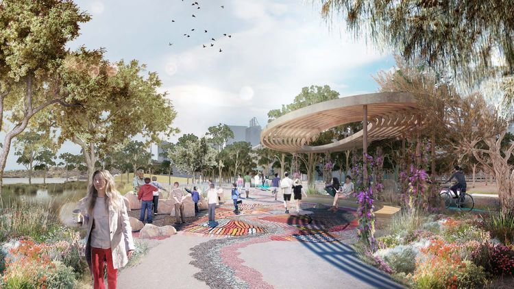 New concepts to transform Perth’s riverfront | Landscape Australia