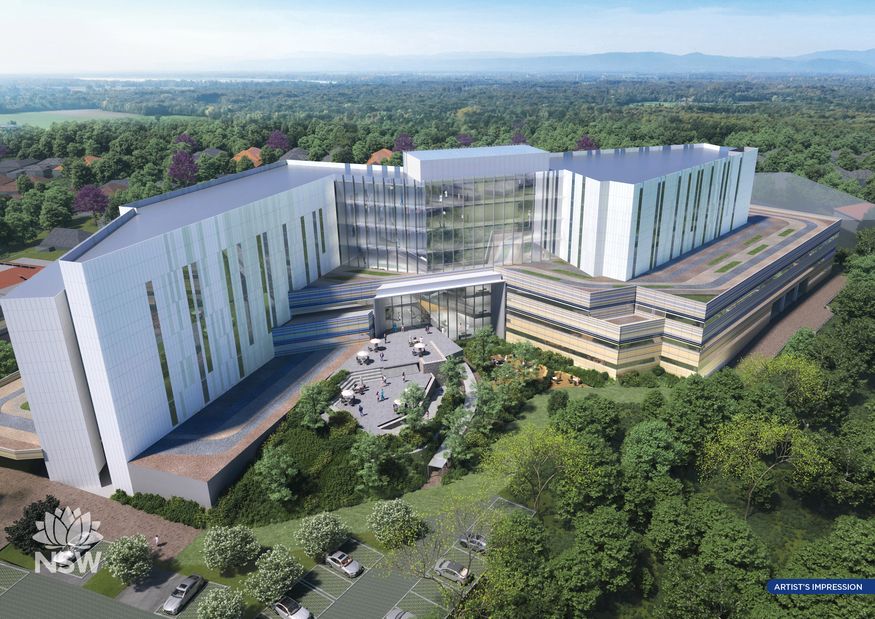 Designs unveiled for $479m Ryde Hospital redevelopment | ArchitectureAu