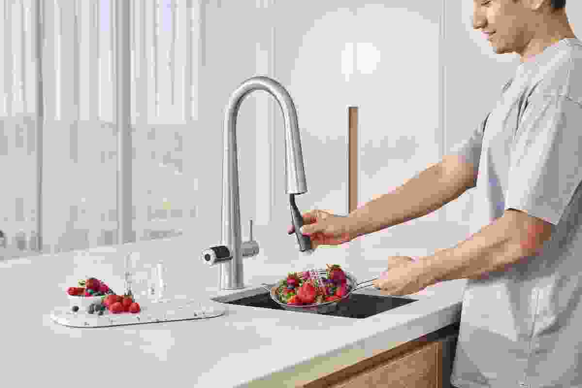 HydroTap Celsius Plus All-In-One Pull-Out tap by Zip Water | ArchitectureAu