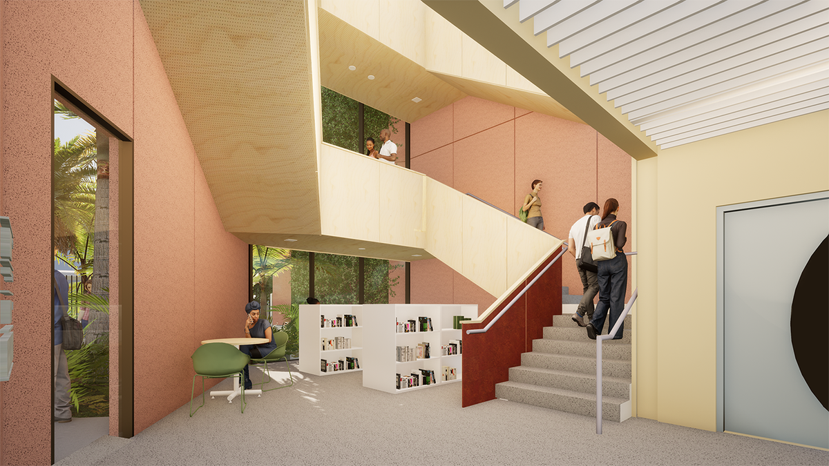 Lahznimmo's Central Coast public library approved | ArchitectureAu