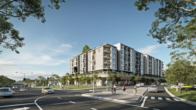 Build-to-rent development proposed for suburban Melbourne | ArchitectureAu