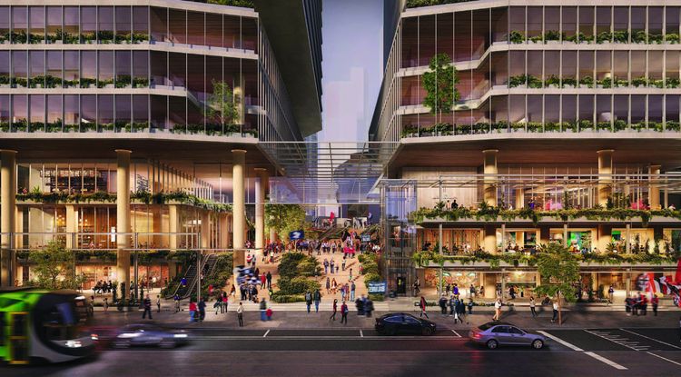 Waterfront precinct proposed for Melbourne's Docklands | ArchitectureAu