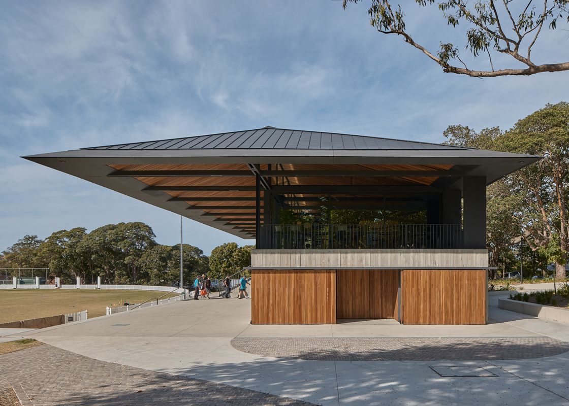Allan Border Oval Pavilion by Archer Office | ArchitectureAu