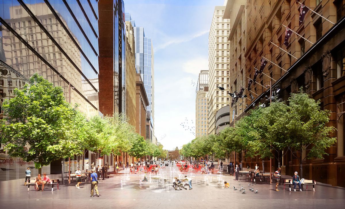 Martin Place to become urban patio | ArchitectureAu