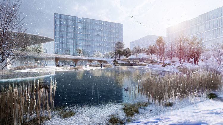 Australian practice to transform Alibaba campus park | Landscape Australia
