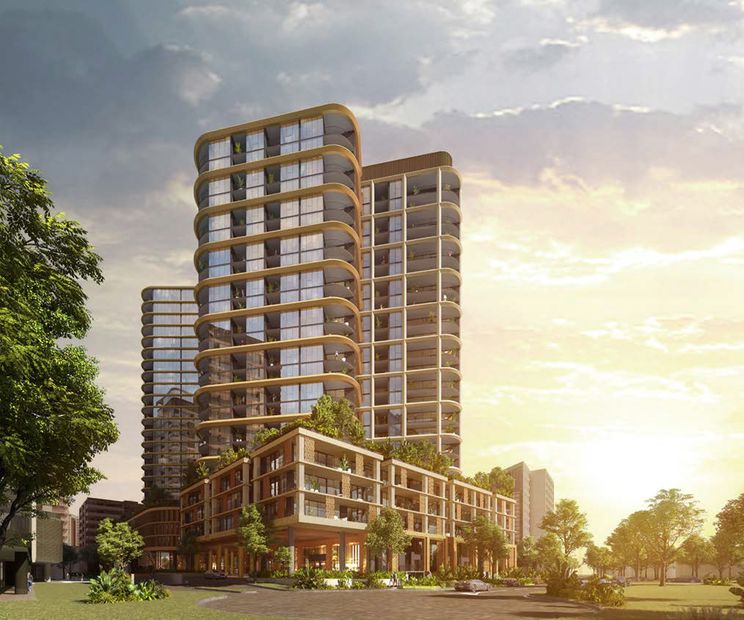 Dual build-to-rent towers proposed for Brisbane’s Hamilton | ArchitectureAu