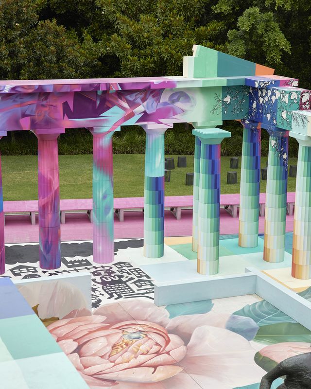 Stage two artworks revealed on 'Temple of Boom' | ArchitectureAu