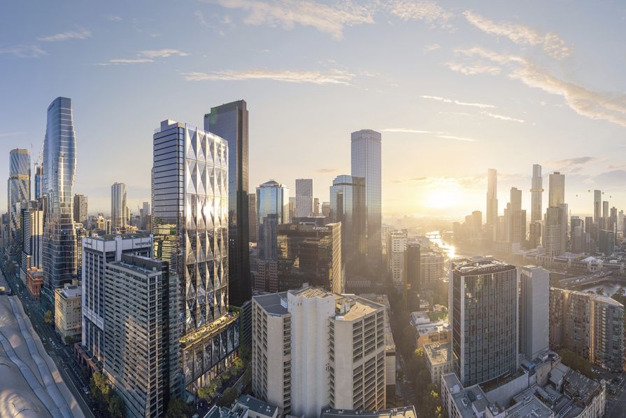 Tower with 'striking curved facade' proposed for Melbourne | ArchitectureAU