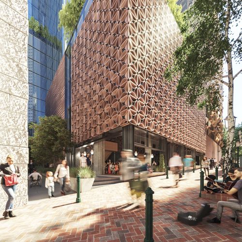 Melbourne office tower to be clad in solar panels | ArchitectureAu