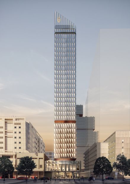 Winning design for Parramatta tower ‘driven by geomorphology ...