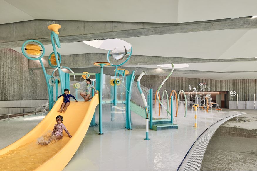 New Parramatta Aquatic Centre rings in swim season | ArchitectureAu