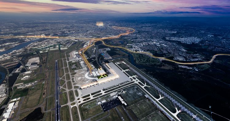 Brisbane Airport’s $1b plan for a new integrated terminal | ArchitectureAu