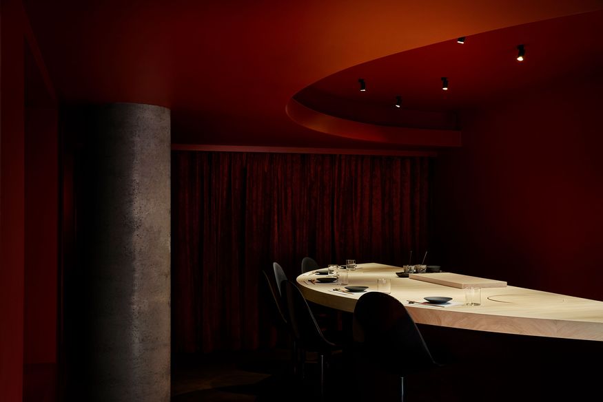 Culinary theatre: Sushi Room | ArchitectureAu