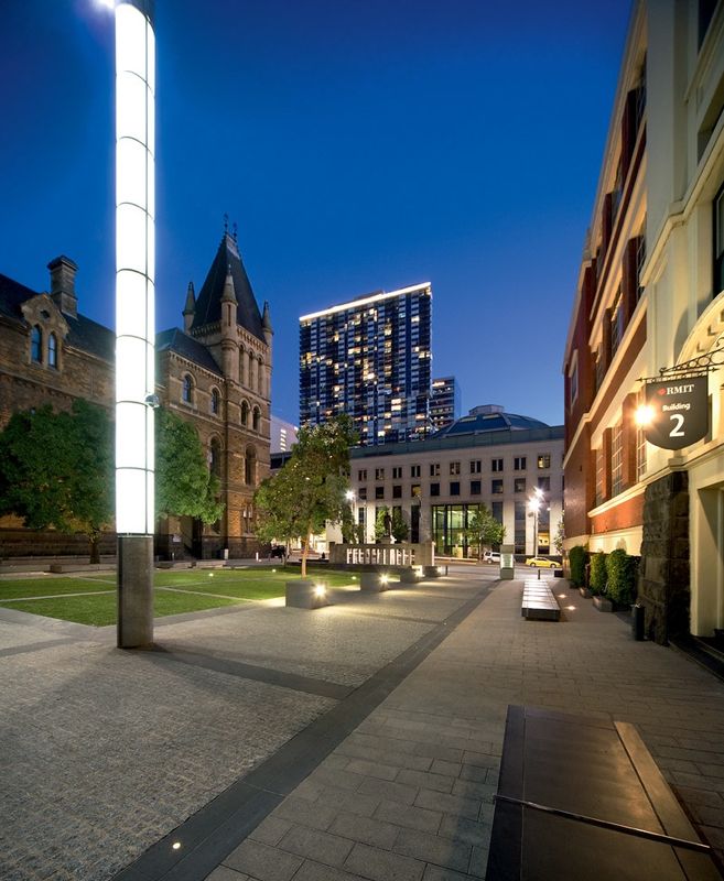 RMIT University urban spaces | ArchitectureAu