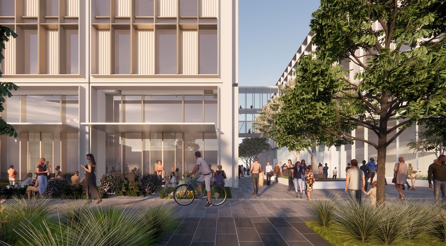 Concept design unveiled for first stage of UNSW Canberra | ArchitectureAu