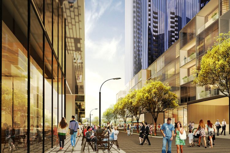 $200m three-tower development approved for old Melbourne Convention ...