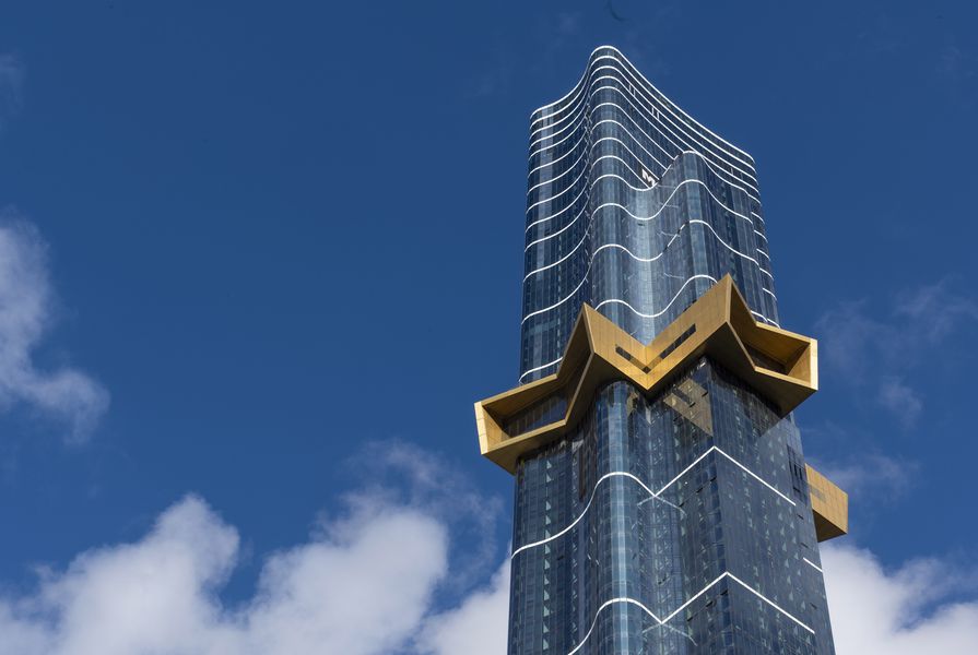 Vitradual non-combustible aluminium cladding by Fairvew | ArchitectureAu