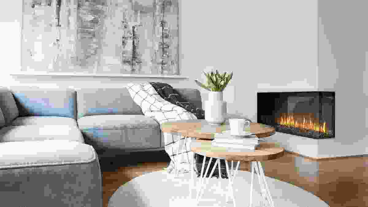 Ambe Linear, Square and Multi frameless electric fireplaces by Escea ...