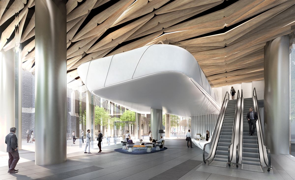 Construction begins on Cox Architecture’s Wesley Place tower ...