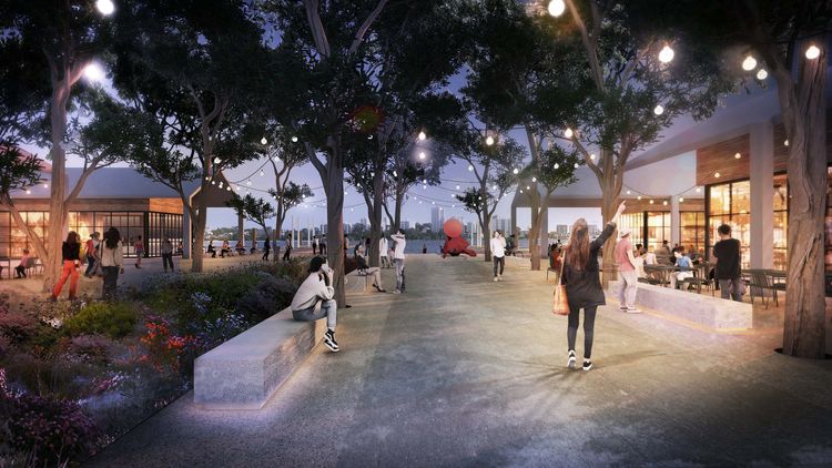New concepts to transform Perth’s riverfront | Landscape Australia