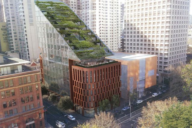 Wedge-shaped hotel approved in Sydney | ArchitectureAu