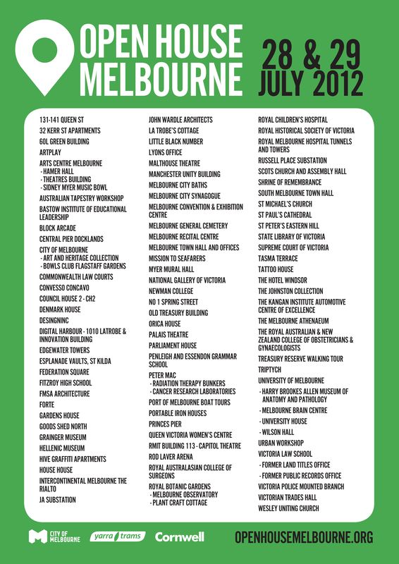 Open House Melbourne launches program | ArchitectureAu