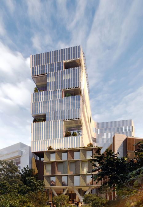 Concept designs for Queensland Cancer Centre revealed | ArchitectureAu